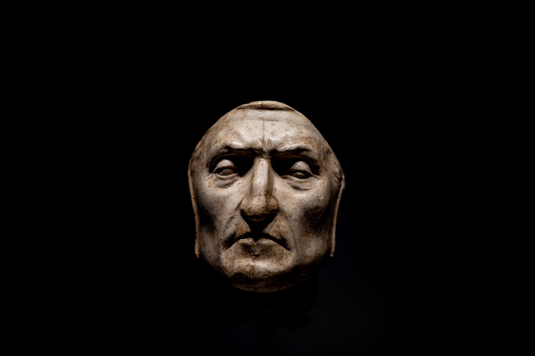 Death mask of dante containing alighieri, art, and artwork, an ...