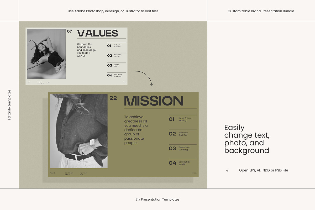 Presentation Template | Brand Identity