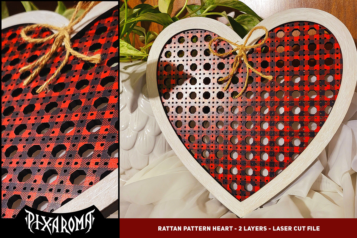 Rattan Pattern Bundle - Cut Files, an Illustration by pixaroma