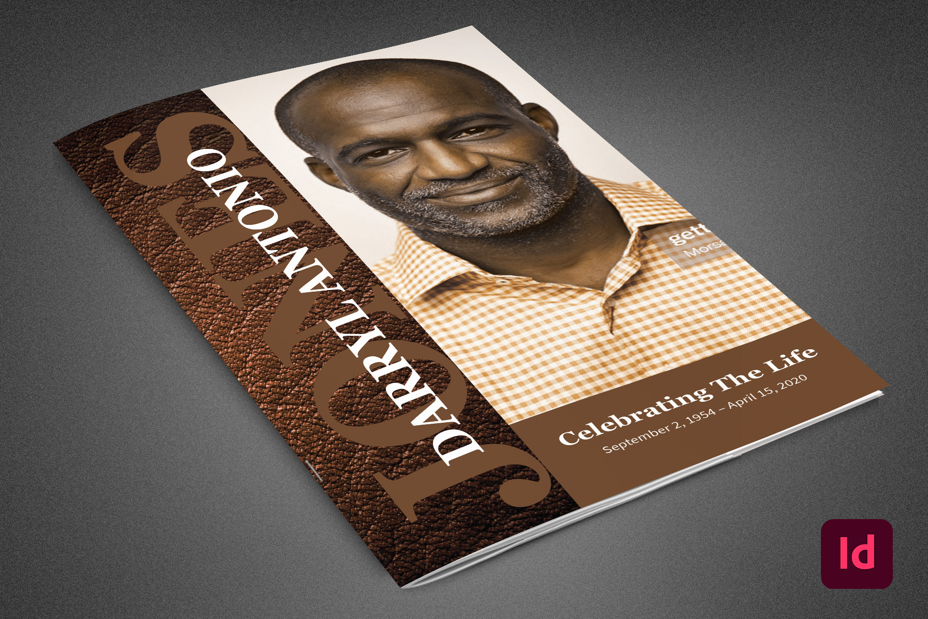 Homegoing Funeral Program Template, a Brochure Template by loswl