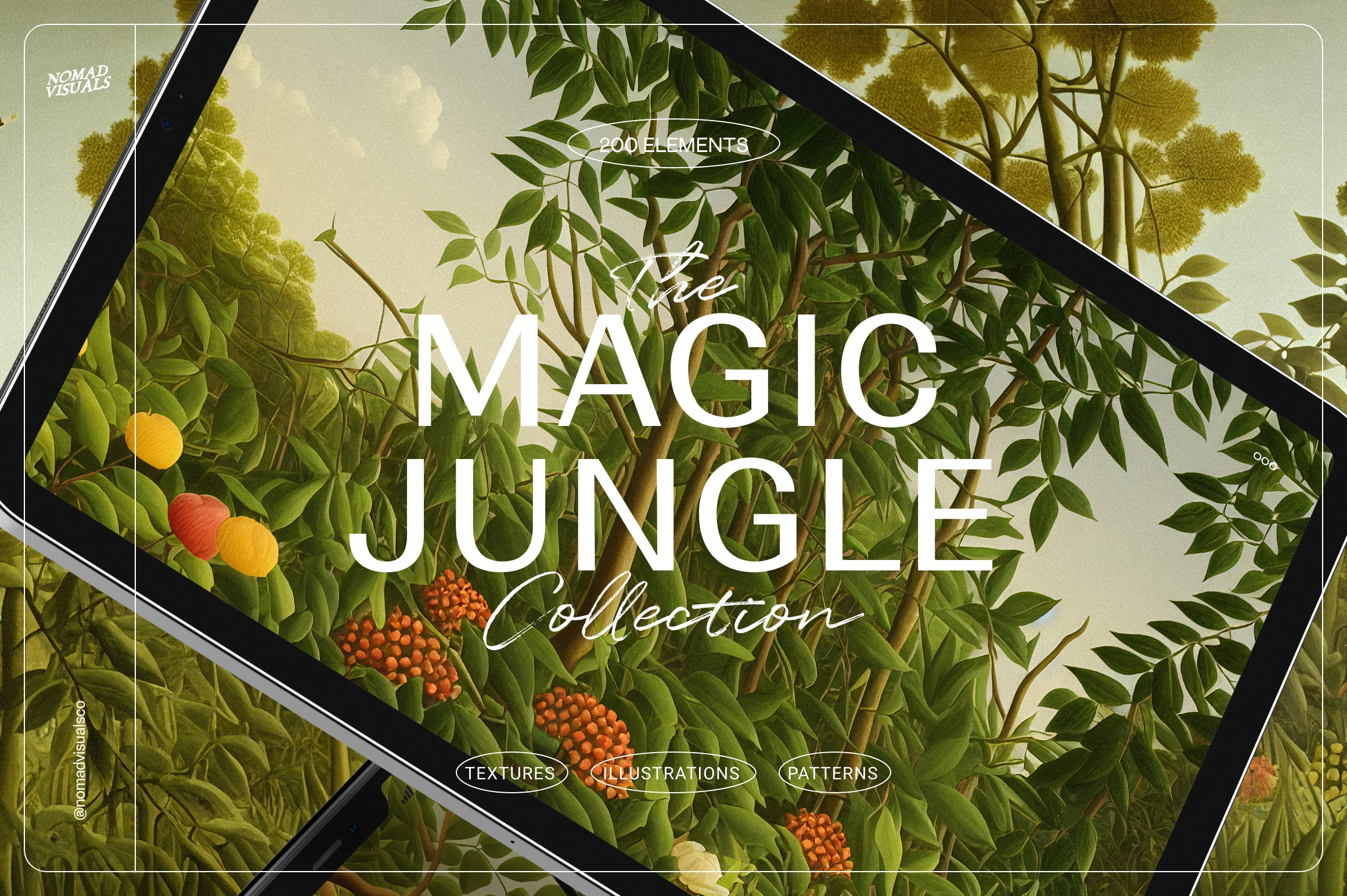 Magic Jungle, an Animal Illustration by Nomad Visuals