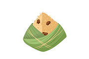rice dumpling cartoon vector | Food Illustrations ~ Creative Market
