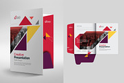 Presentation Folder Template, a Stationery Template by Cristal Pioneer