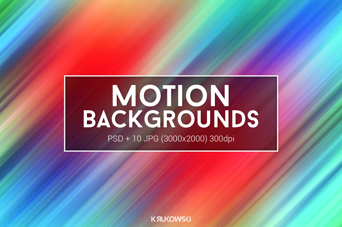 Motion Background, a Texture Graphic by Krukowski Graphics