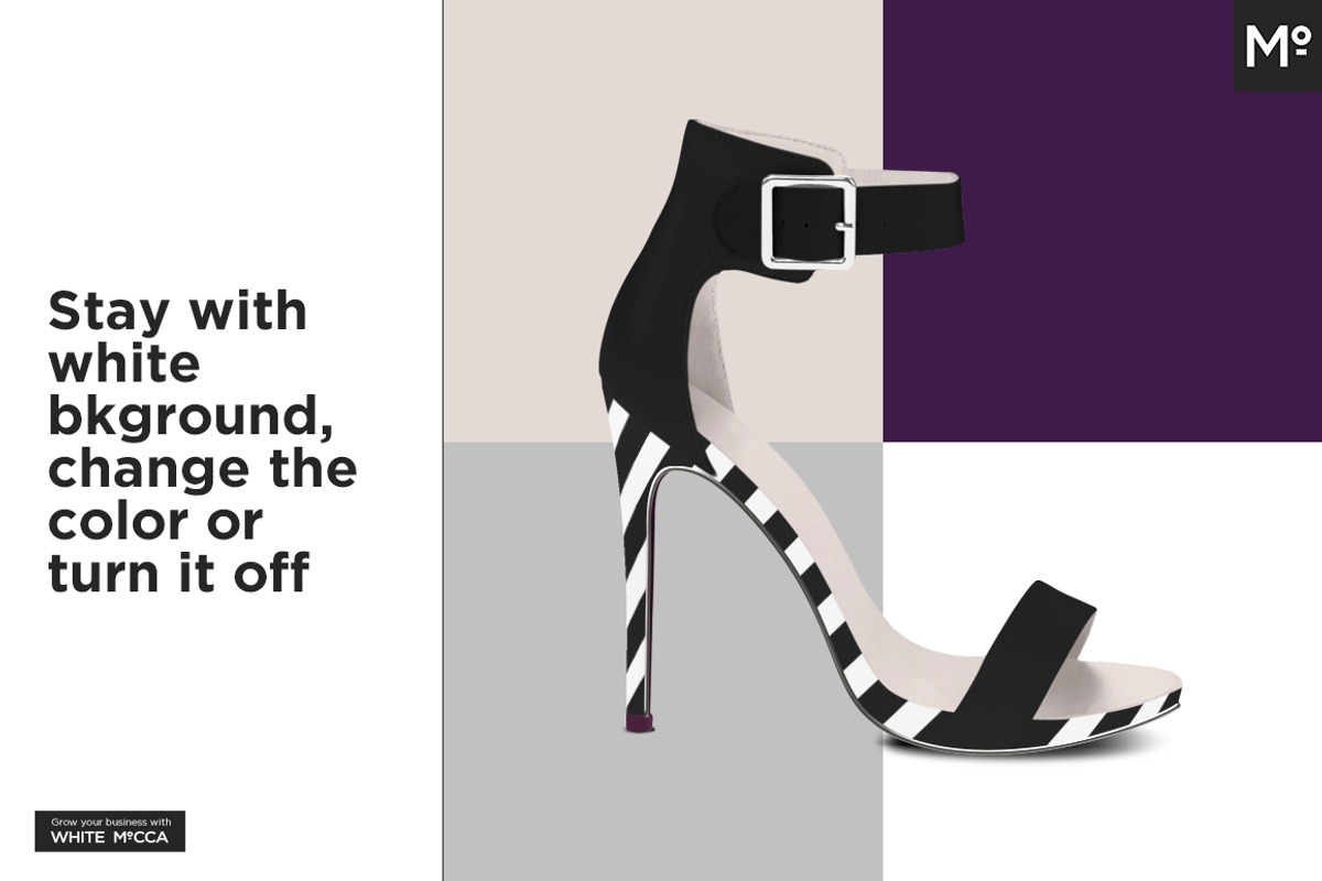 Sandals High Heels Mock-up, a Product Mockup by Mocca Mockups Store