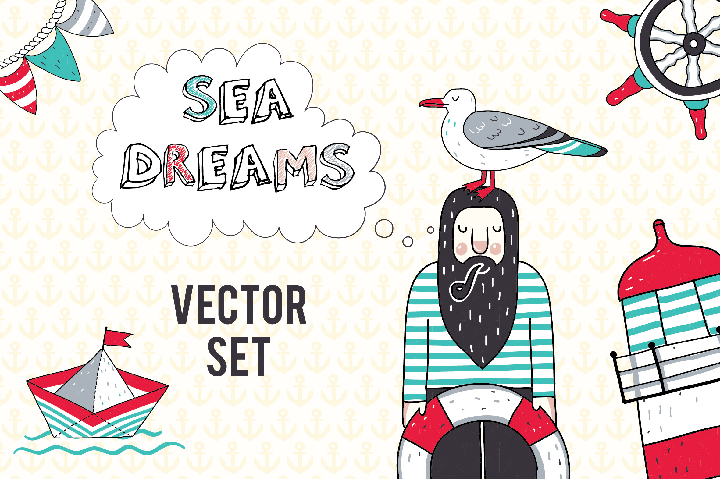 Aye aye Capitan!, a Background Graphic by Purple Platypus