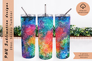 Galaxy sublimation tumbler design, an Object Graphic by AnastasiaWatercolor