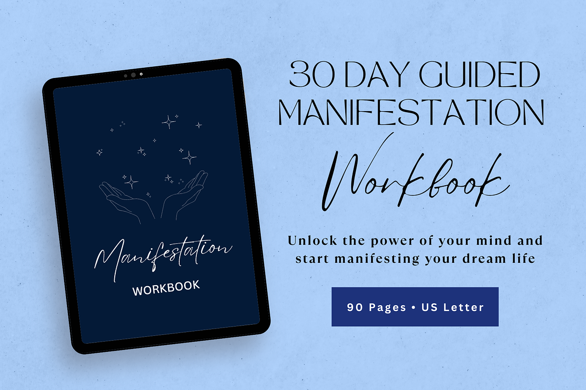 30 Day Manifestation Workbook, a Templates & Theme by The Chaos Project
