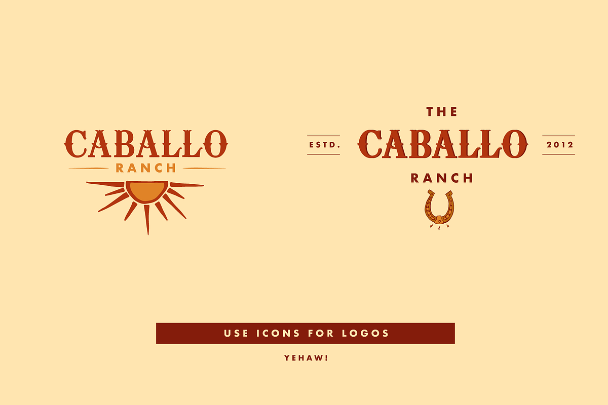 Saddle Up Cowboy Western Vector Pack, an Illustration by Eva Enger ...