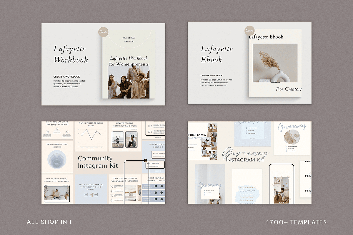 Canva Mega Bundle: 1700+ templates, a Social Media Template by Ralony