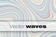 10 wavy vector patterns, a Texture Graphic by tkdesign