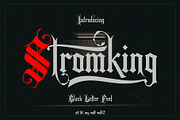 Stromking, a Blackletter Font by McJer.Studio