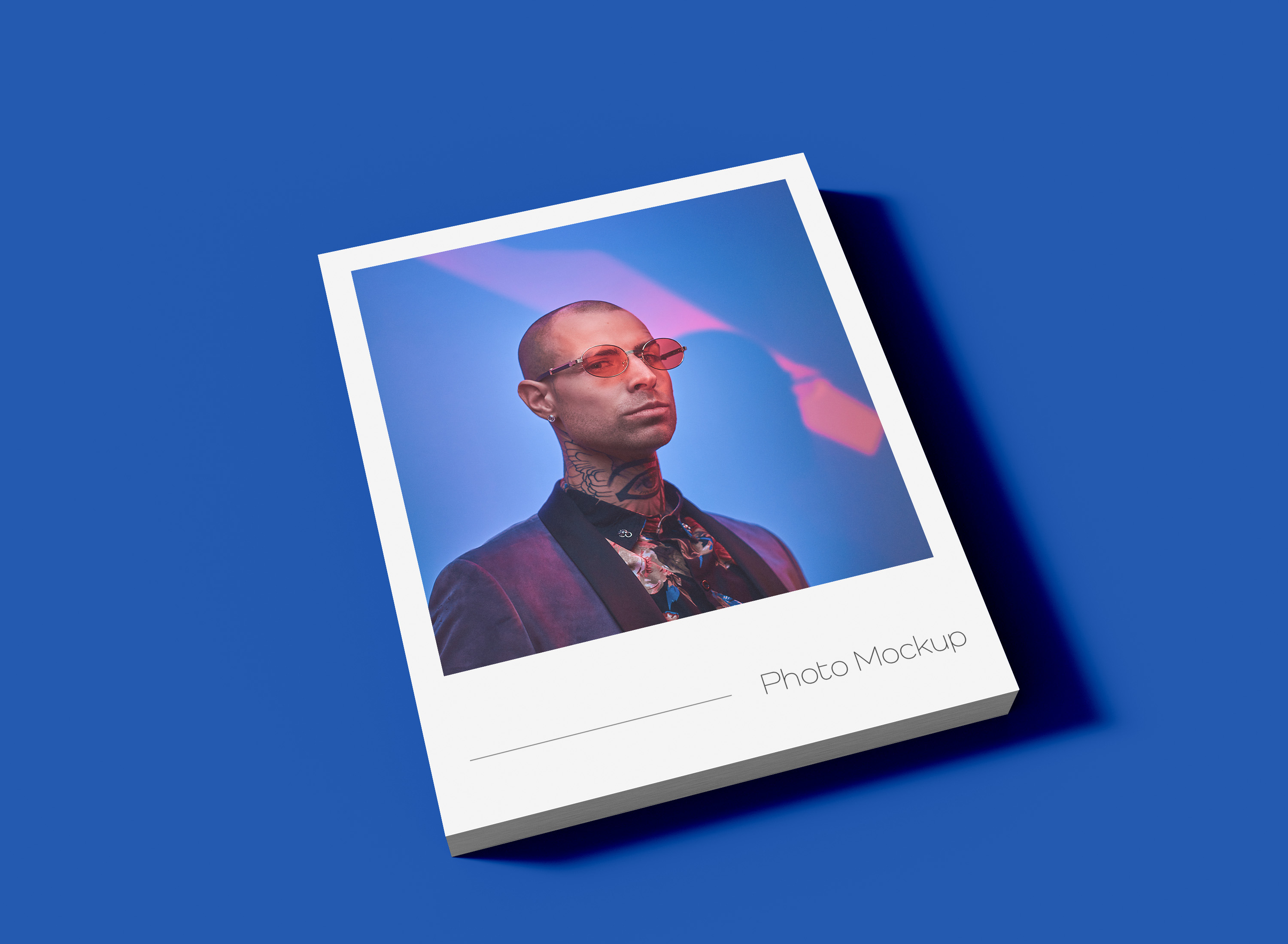 Instant Photo Mockup, a Print Template by Mego-studio | Creative Market