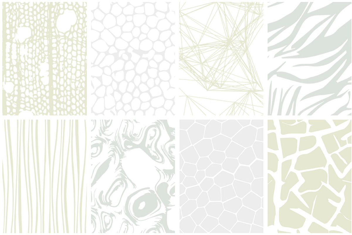 Organic Patterns - 2 color palettes, a Pattern Graphic by Youandigraphics