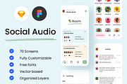Social Audio App UI Kit