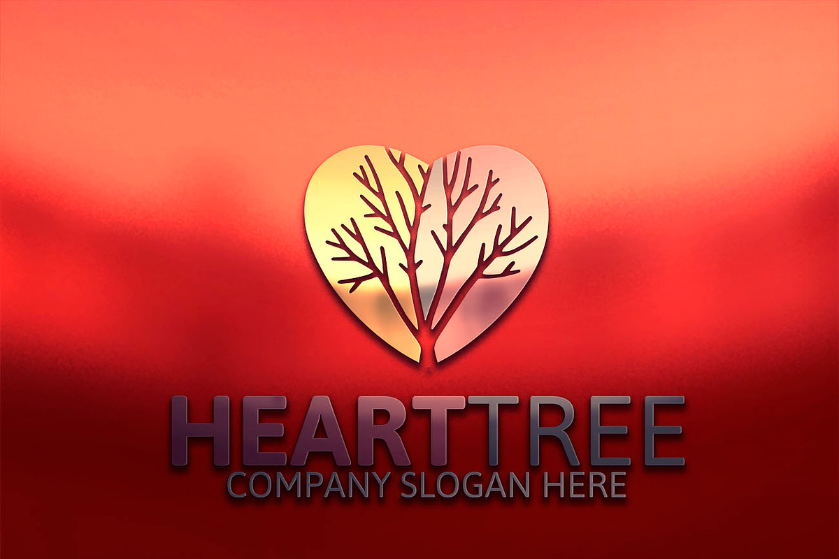 Heart Tree Logo, a Branding & Logo Template by Josuf Media