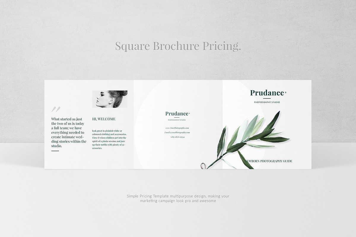 Photography Pricing Brochure, a Brochure Template by AlfianBrand ...