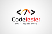 Code Tester Logo Template, a Branding & Logo Template by gunaonedesign