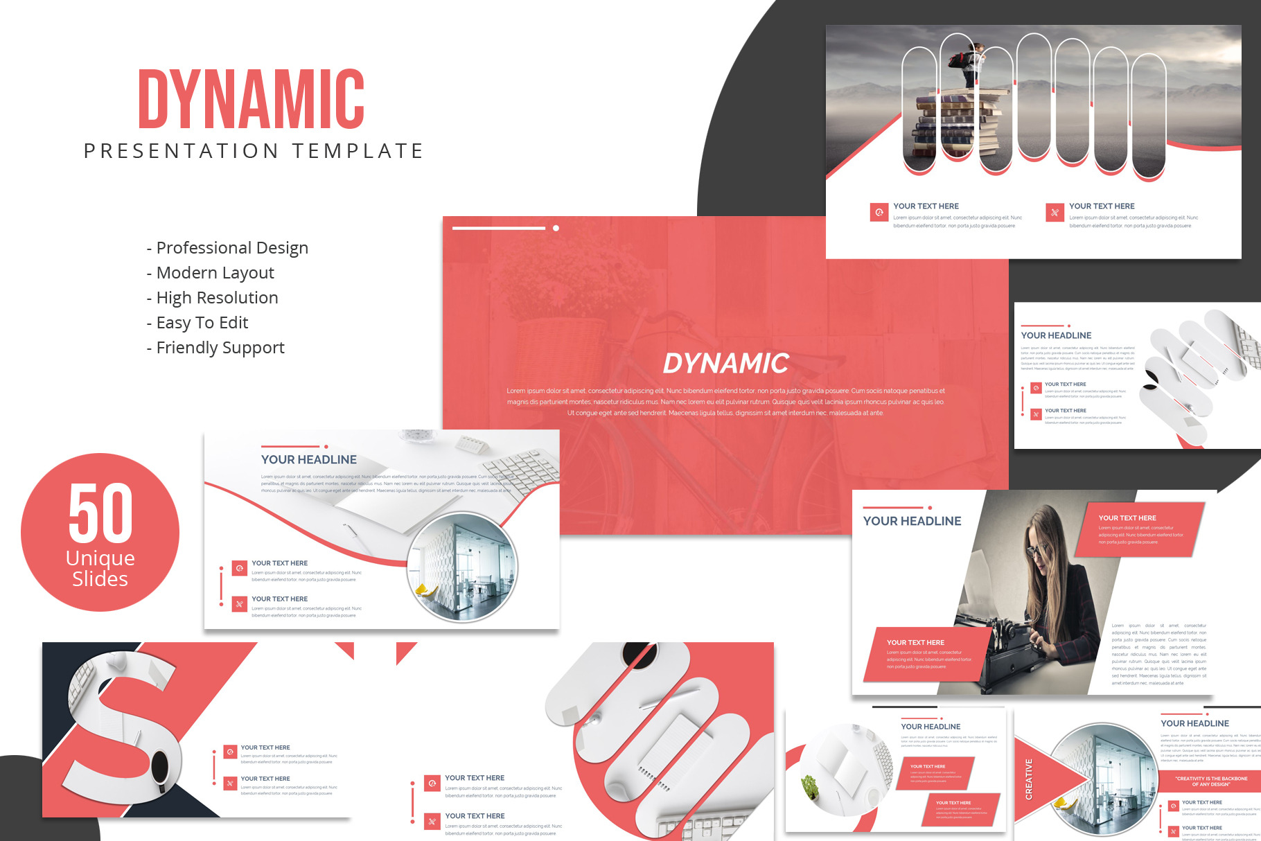 Dynamic Google Slides Template, a Presentation Template by Creative Slides