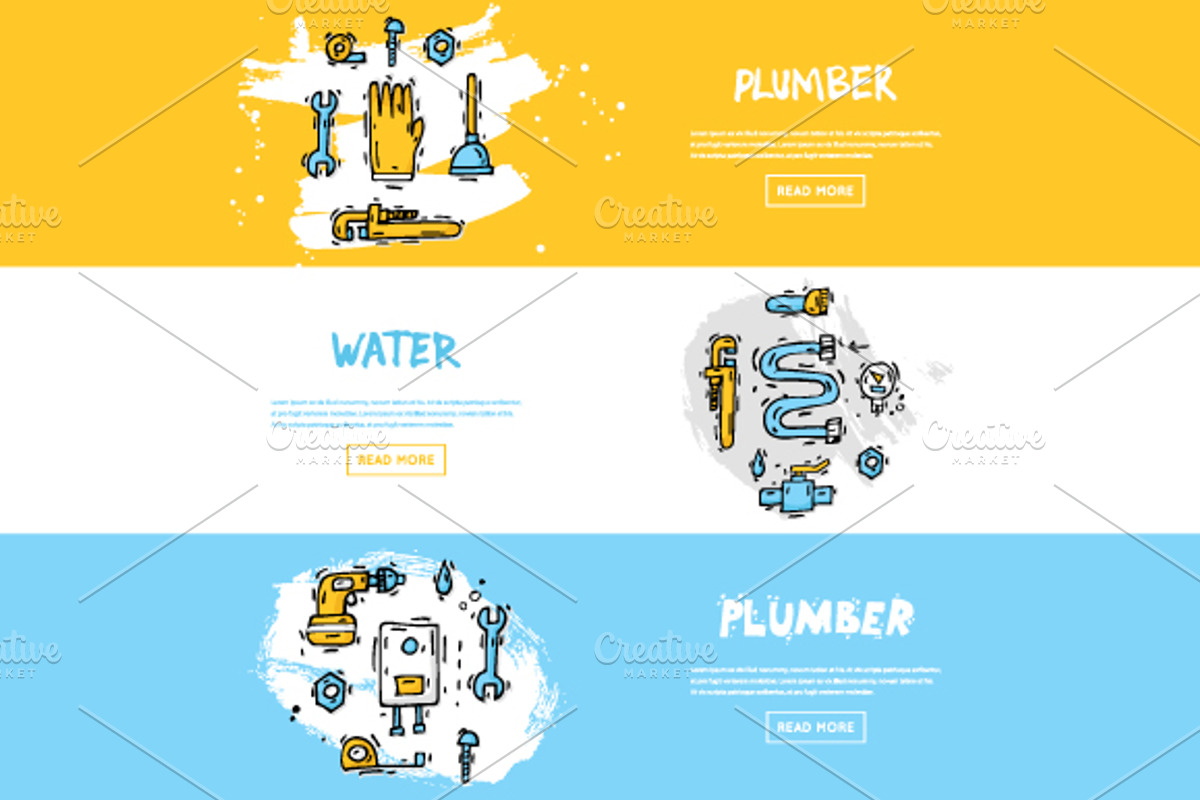 Plumber, an Object Illustration by Podis