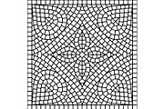 Ancient mosaic ceramic tile pattern., a Pattern Graphic by incomible