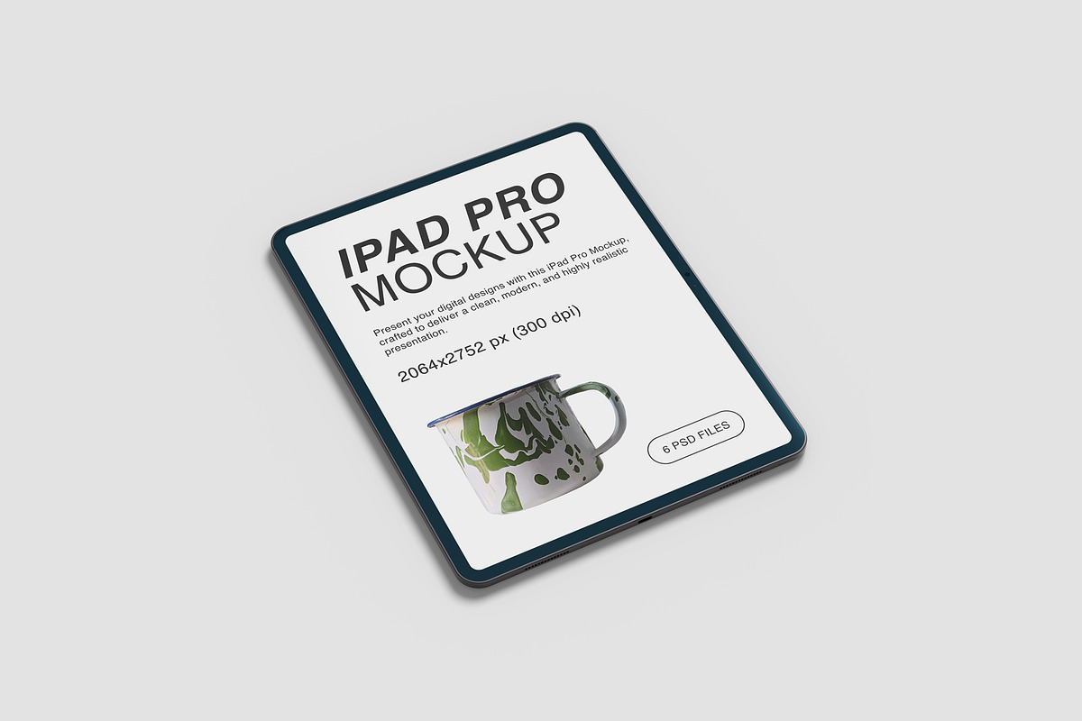 iPad Pro Mockup – High Quality Tablet