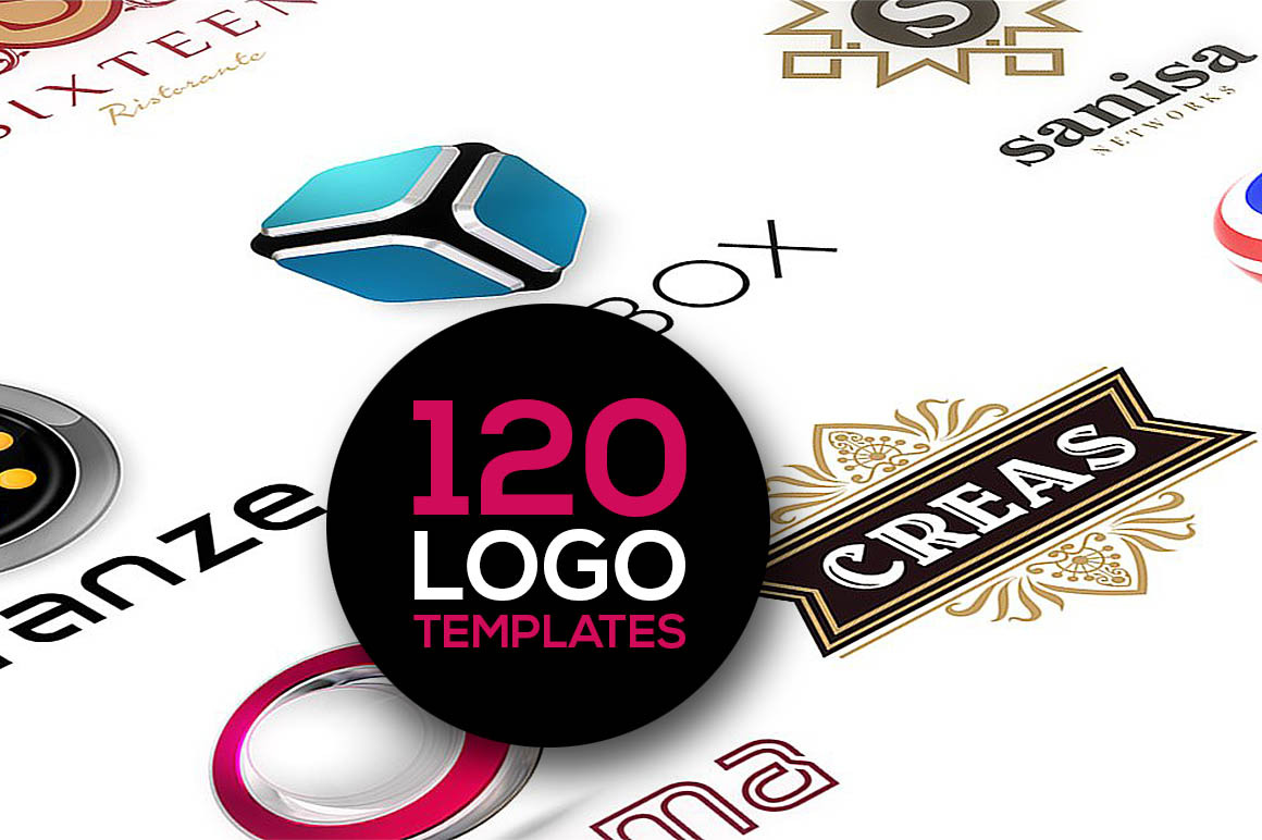120 Logos - MegaBundle, a Branding & Logo Template by MIIM
