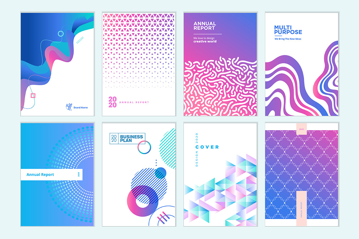 Brochure and report cover designs, an Education Illustration by ...