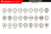 Concept line icons - physics, an Icon by turbodesign