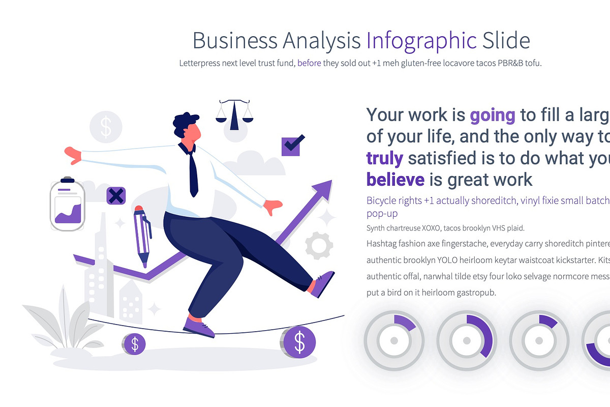 Business Analysis PowerPoint Slides, a Presentation Template by Pulsecolor