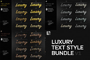 24 Text Layer Styles Bundle, a Layer Style Add-On by Egotype