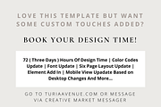Creme Wix Landing Page Template, a Landing Page Template by Turia Avenue