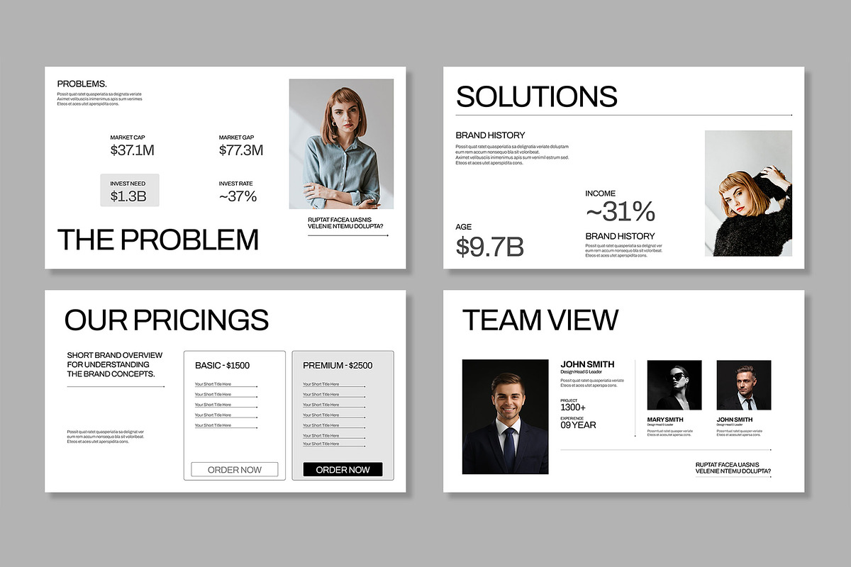 Brand Proposal Presentation Template