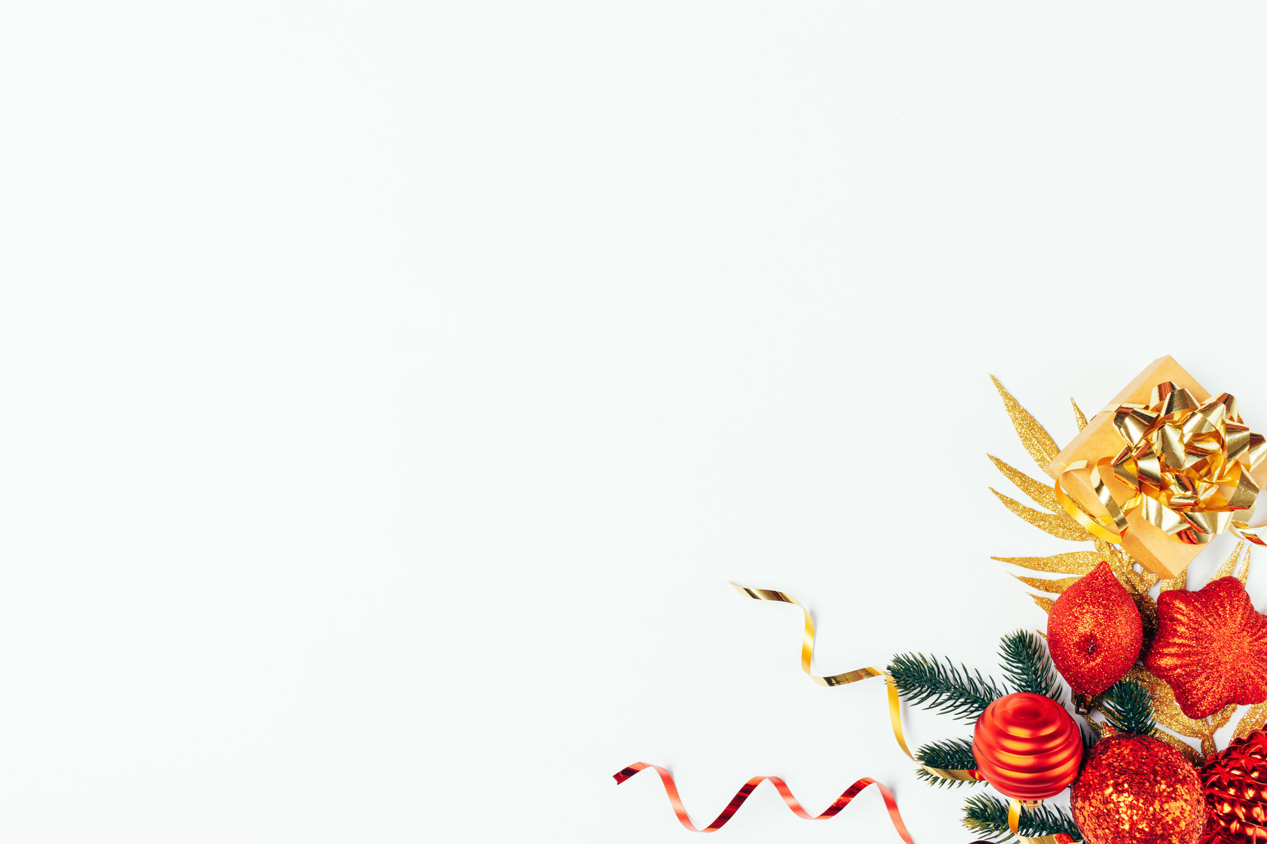 Christmas flat lay arrangement with, a Holiday Photo by progressman ...