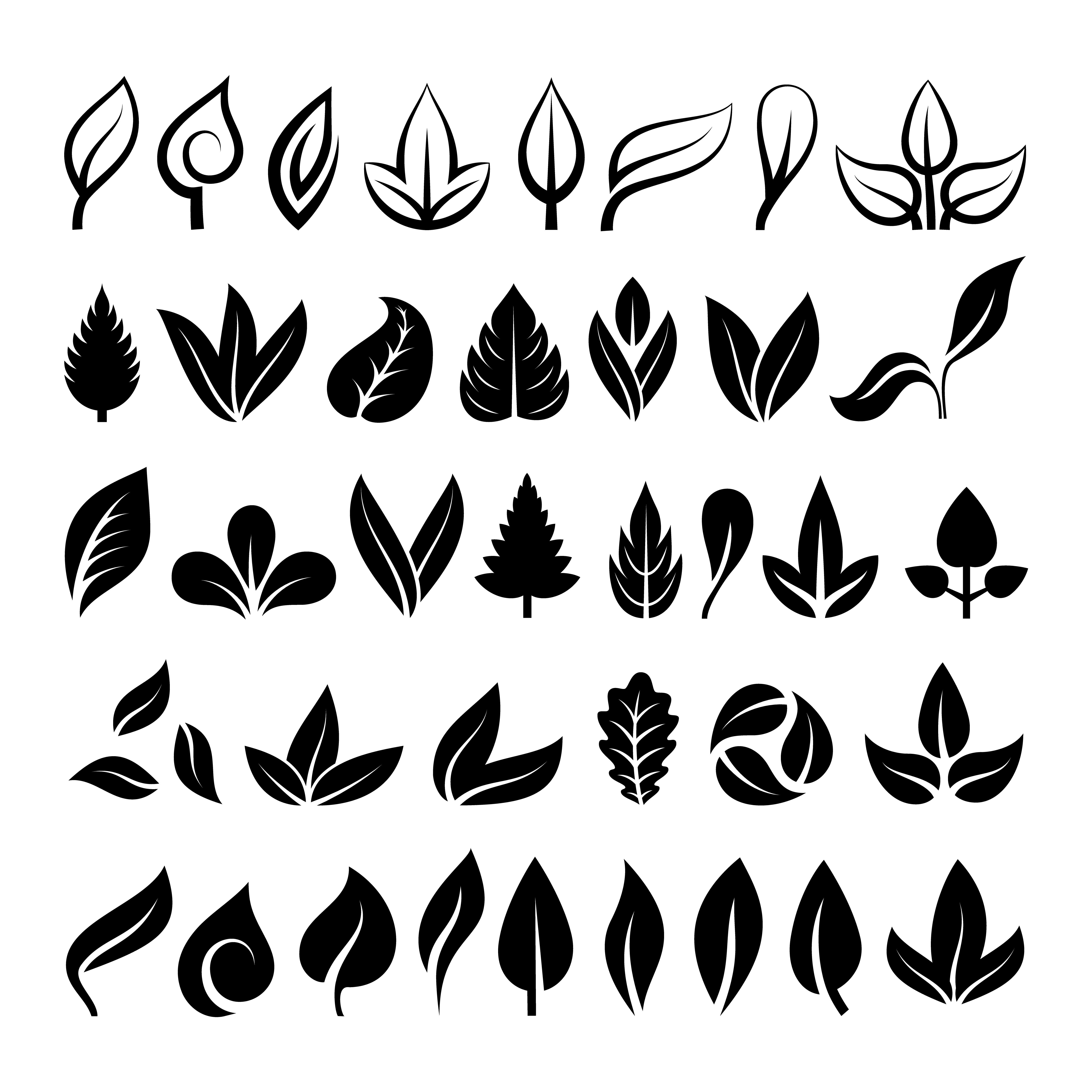 Green leaf eco design vector | Decorative Illustrations ~ Creative Market