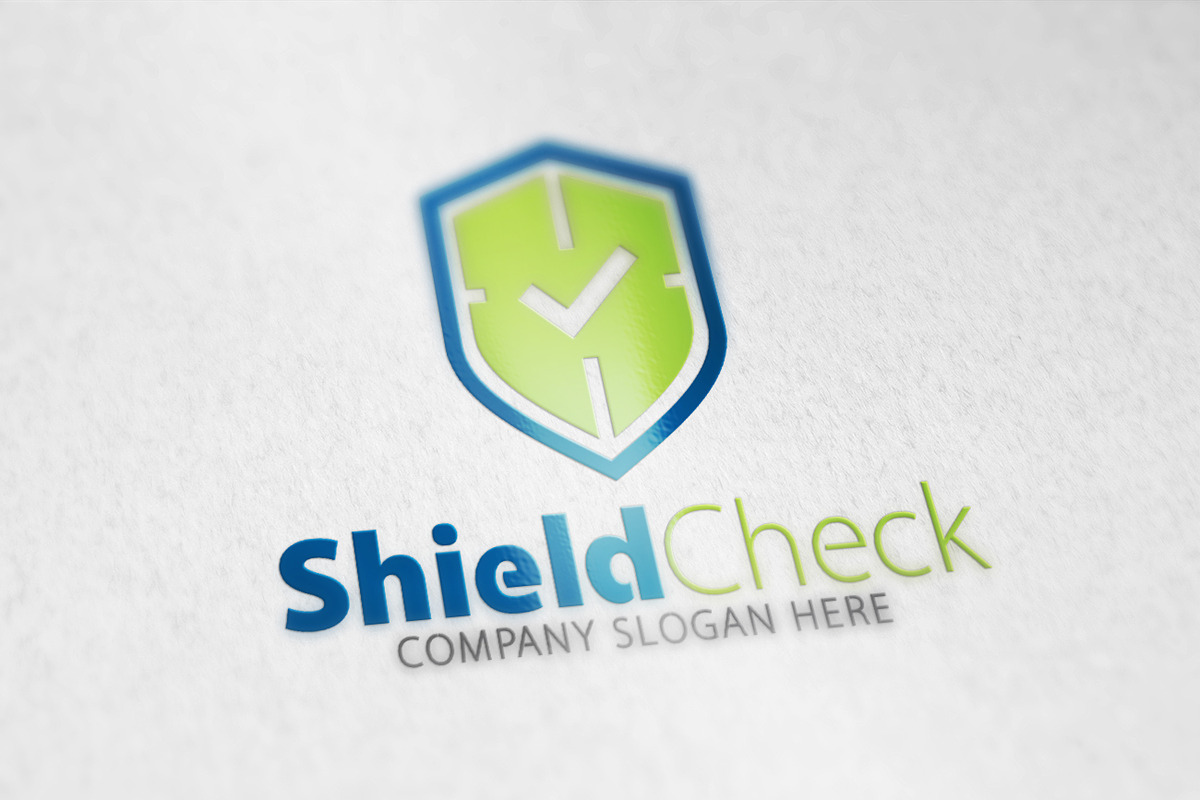 Shield Check Logo, a Branding & Logo Template by Creative Dezing ...