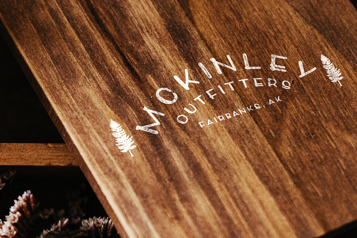 Denali Font, Illustrations, & Logos!, a Serif Font by Midnight Grim