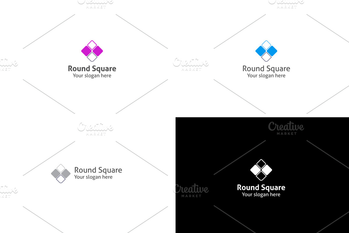 Round Square Logo, a Branding & Logo Template by BdThemes