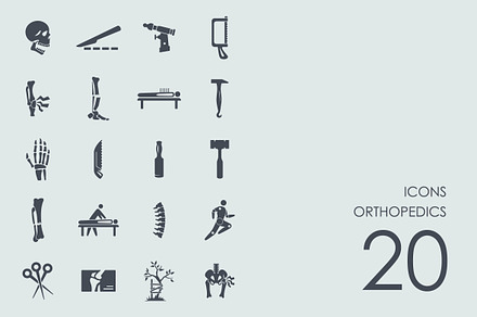21 orthopedics icons, an Icon by Palau