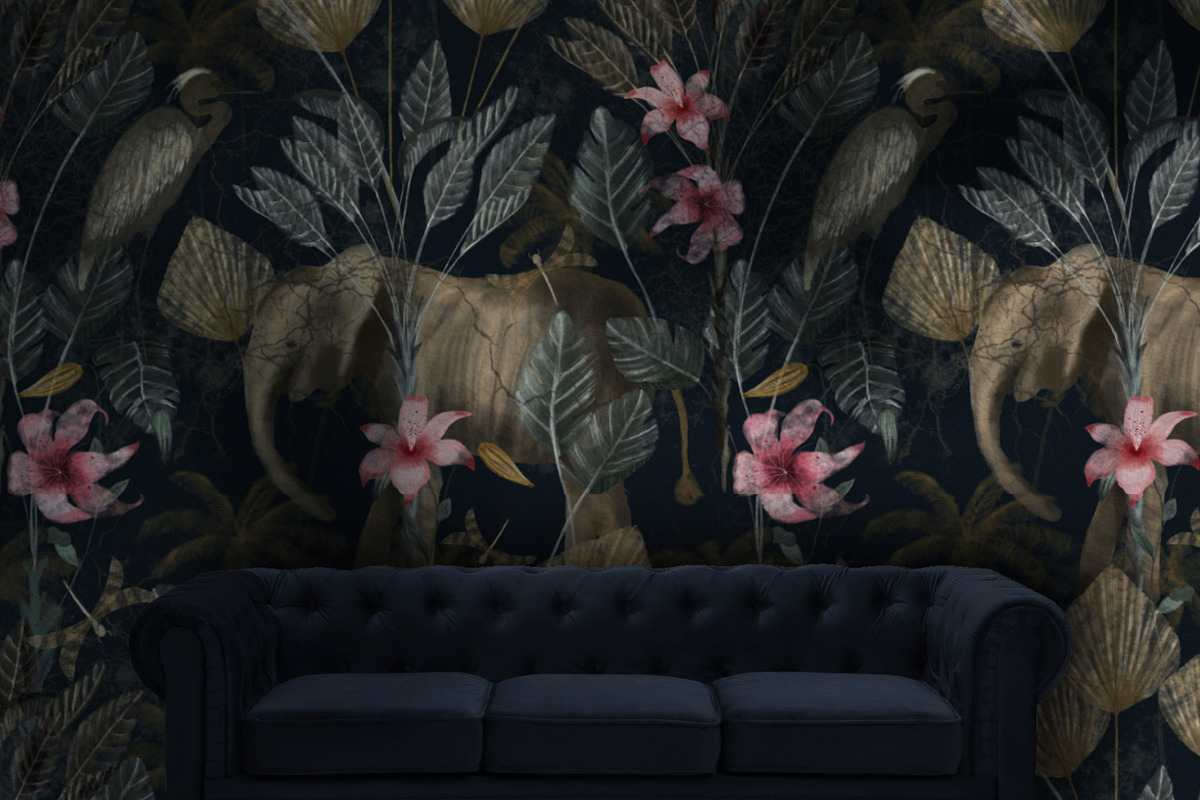 Madagascar, Jungle Pattern, a Pattern Graphic by Nocito Design