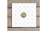 Mint Peach Coral Digital Papers, a Pattern Graphic by JennyL Designs