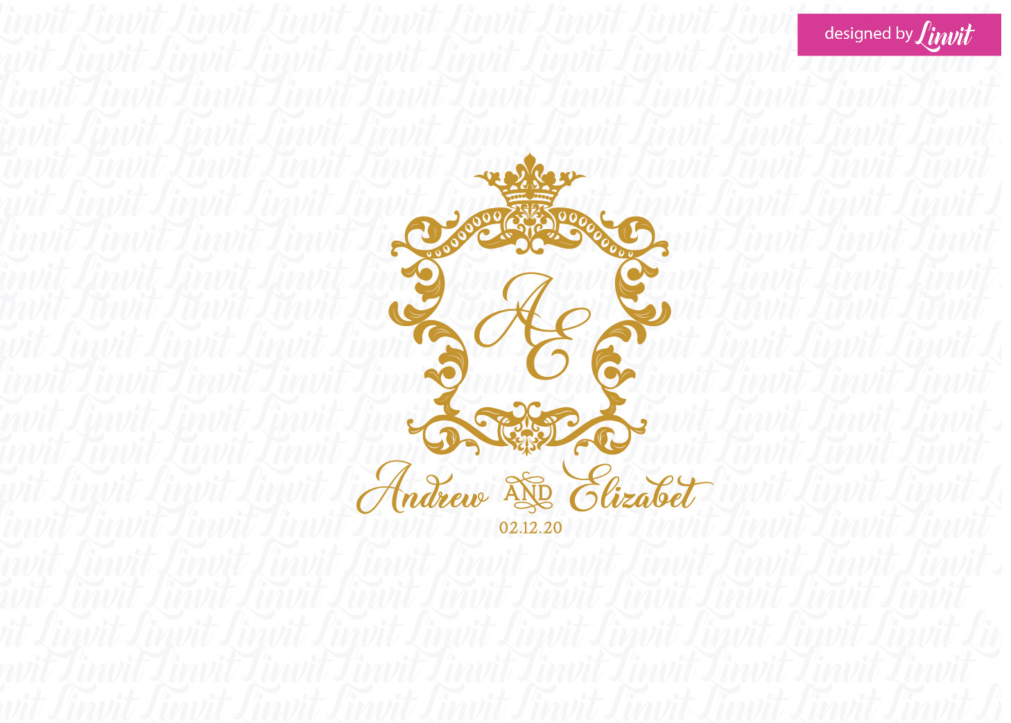 Royal Wedding Logo | Branding & Logo Templates ~ Creative Market