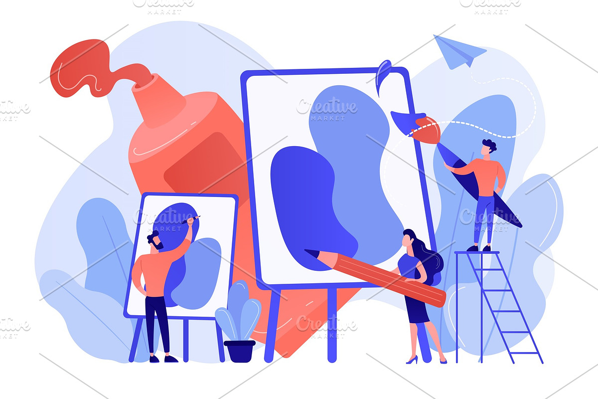 Workshop concept vector illustration, an Education Illustration by ...