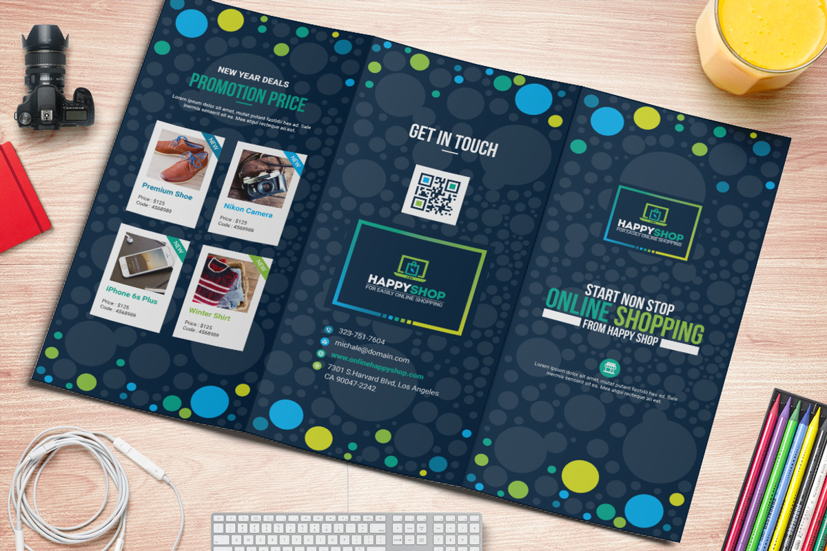 Product Brochure Template, a Brochure Template by ContestDesign
