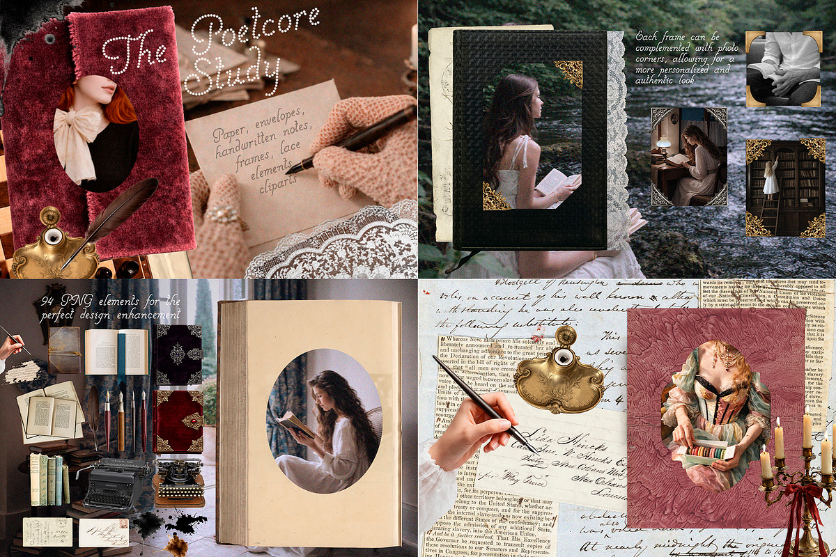 6 in 1: Analog Paper Atelier Bundle, an Object Graphic by Lidberia