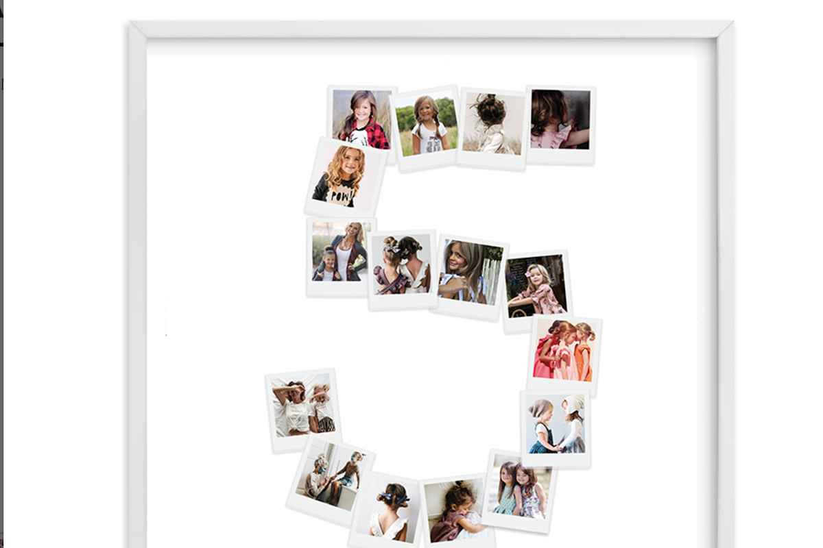 Numbers Collage From 0-10 Polaroid, a Design Template by AIW SOLUTIONS