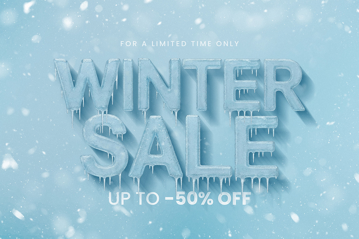 Frost - Ice Cold Display Font, a Font by AndrewPixelType