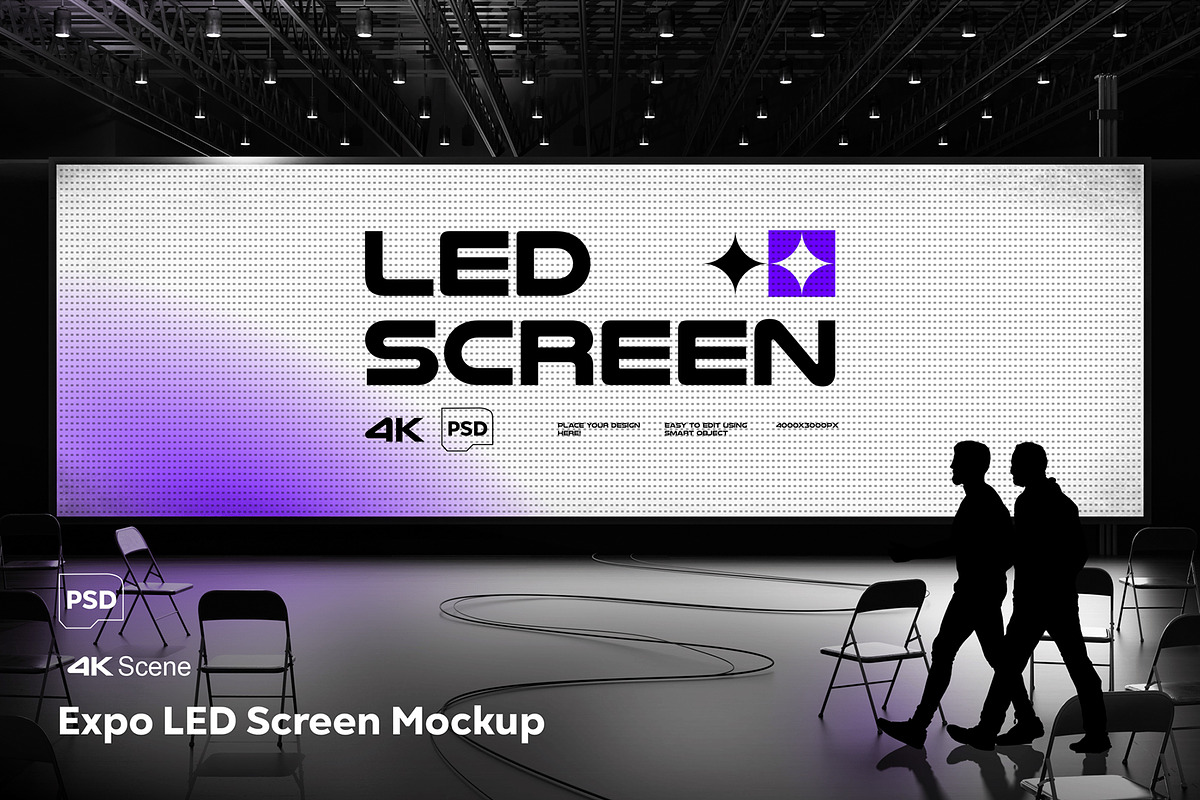 Expo LED Screen Mockup