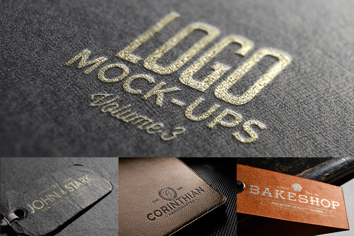 Logo Mock-ups Vol.3, a Print Template by Graphicdome