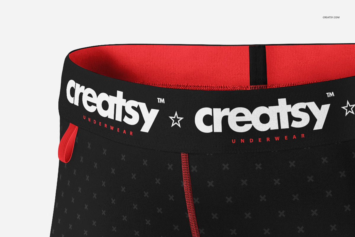 Compression Shorts Mockup Set, a Bottom Mockup by Creatsy